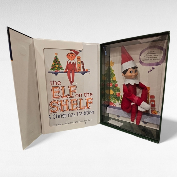 ELF | Other | The Elf On The Shelf A Christmas Tradition Book Blueeyed ...